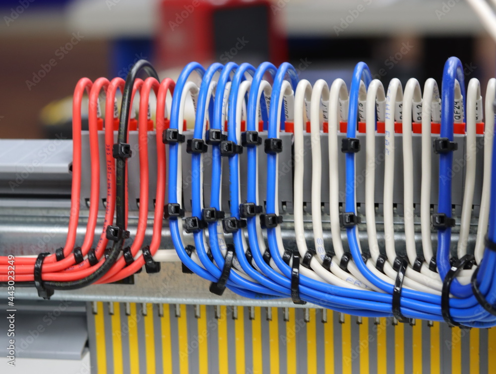 Installation of electromagnetic relays for controlling ball valves ...