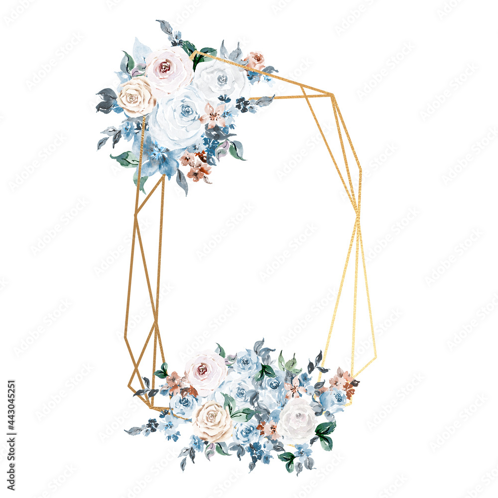 Baby Blue Border Clip Art