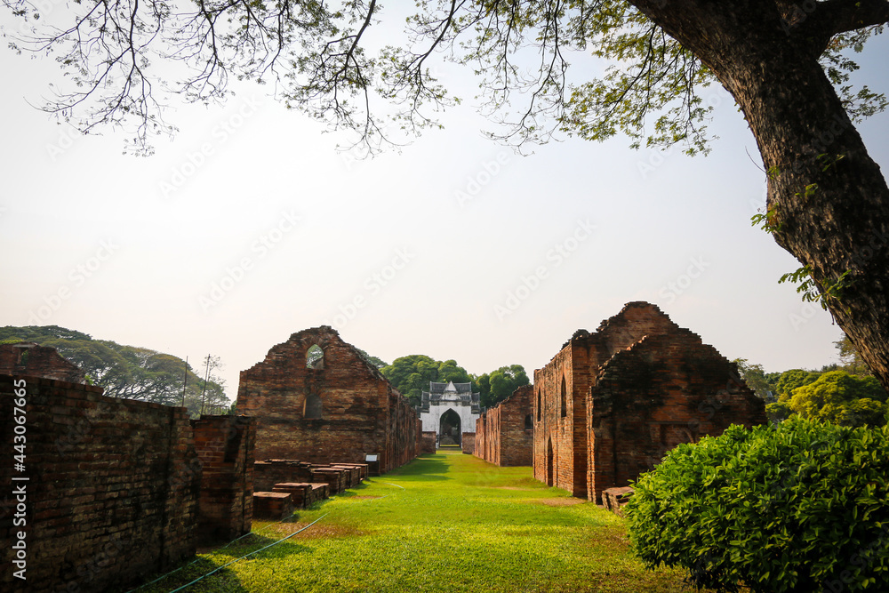 King Narai statue in King Narai's Palace (Phra Narai Ratchanivet) in ...