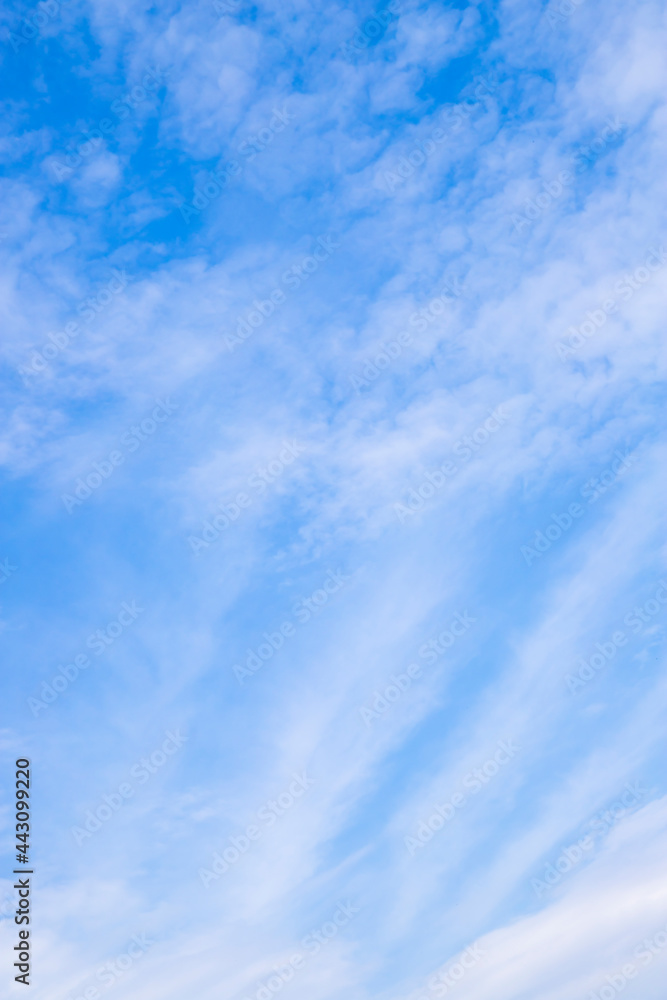 Blue sky background with clouds. Stock Photo | Adobe Stock