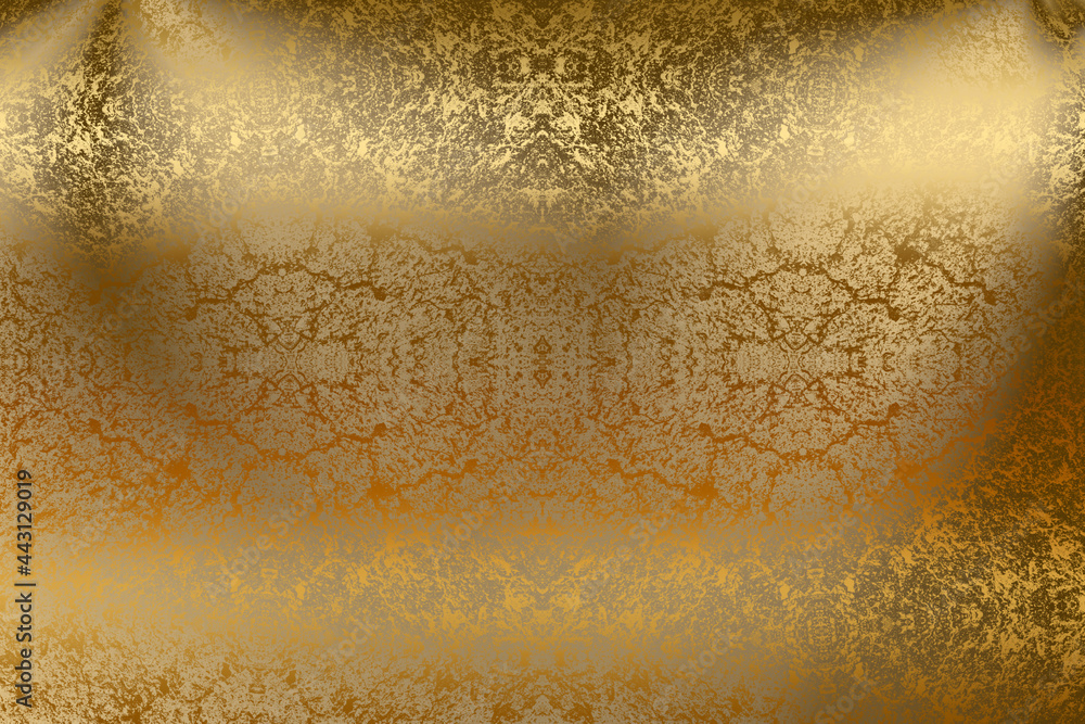 Golden Abstract decorative paper texture background for artwork ...
