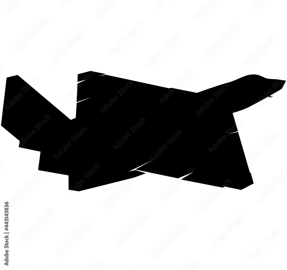 USAF US Air Force army military stealth multirole combat aircraft YF-23 ...
