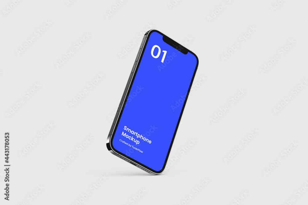 Vetor de Smartphone Mockup | Fully Editable File, Replaceable Screen ...