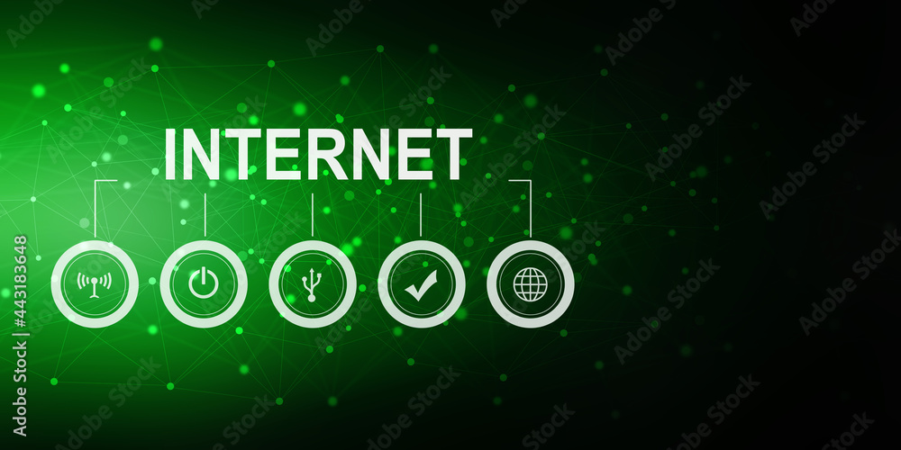 2d illustration technology background Stock Illustration | Adobe Stock