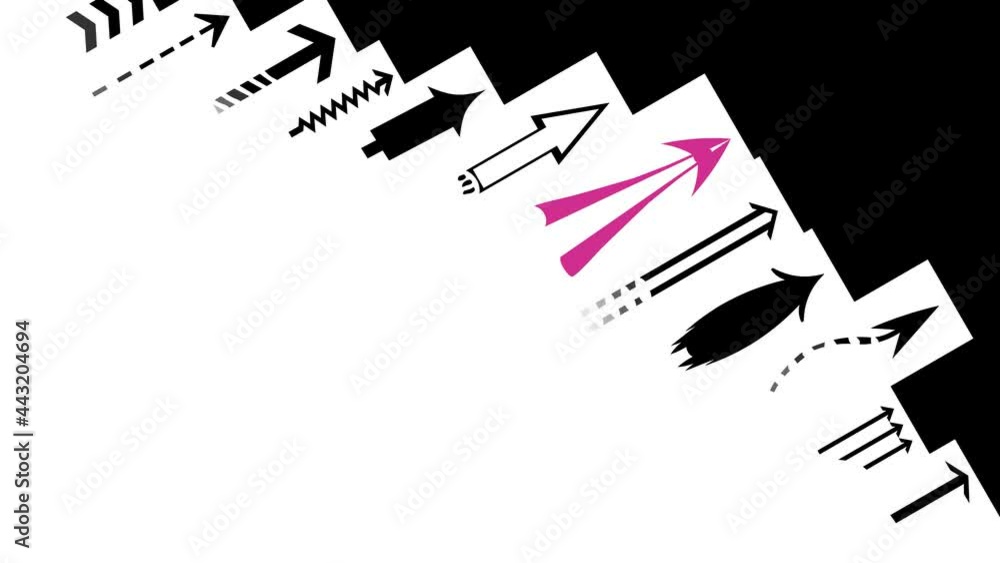 Set of animation transitions from transparent with an alpha channel on ...