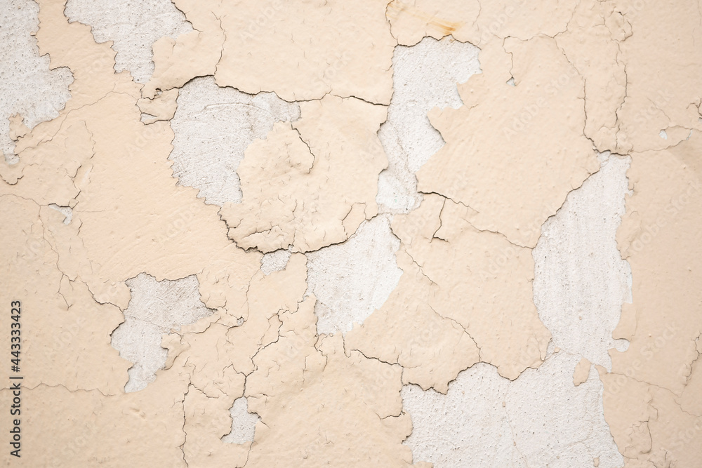 Foto de pared con pintura agrietada con textura grunge do Stock | Adobe ...