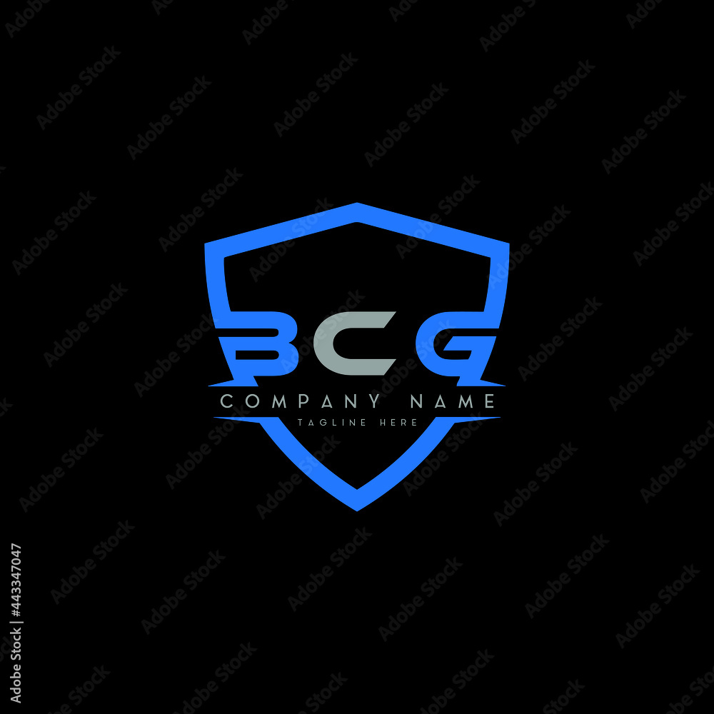 BCG letter logo abstract design. BCG unique design, BCG letter logo ...