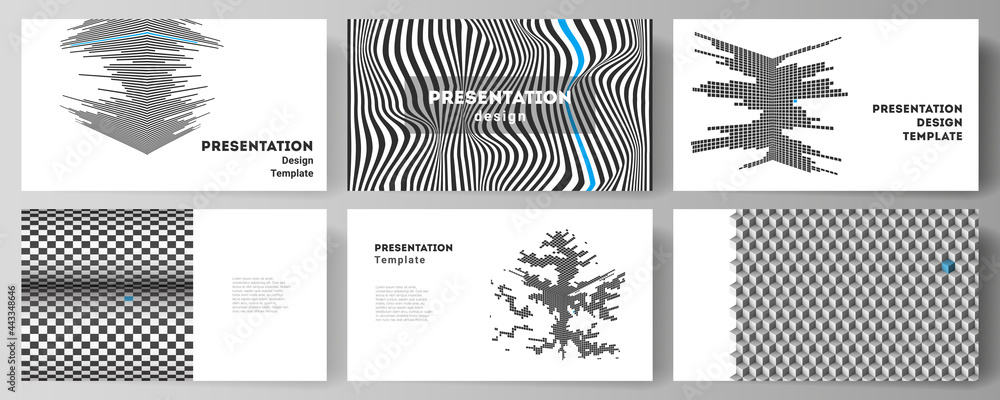 The minimalistic abstract vector illustration of the editable layout of ...