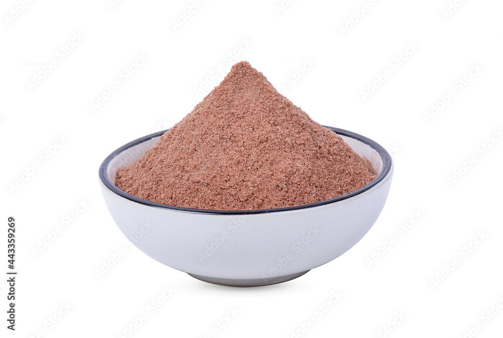 Ovaltine powder in the morning soft food cups on white background Stock ...