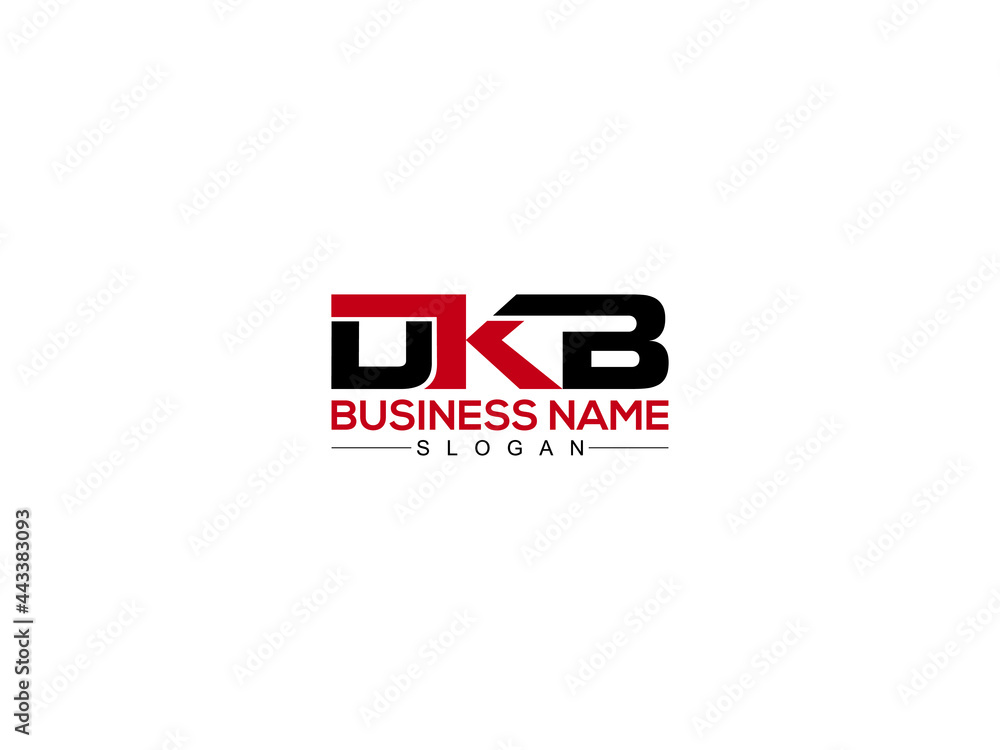 Letter DKB Logo Icon Vector Image Design For Your Business Stock Vector ...