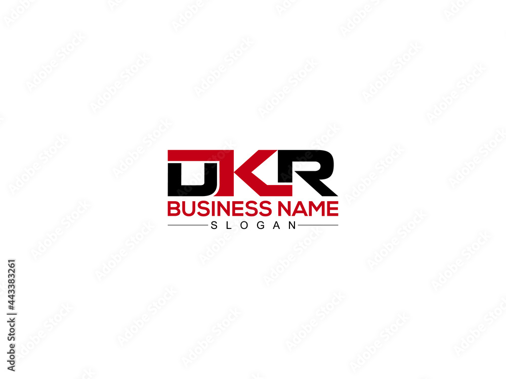 Letter DKR Logo Icon Vector Image Design For Your Business Stock Vector ...