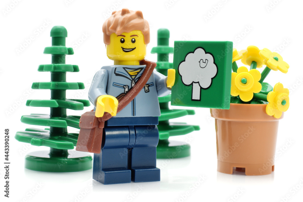 Lego Plastic Man Minifigure