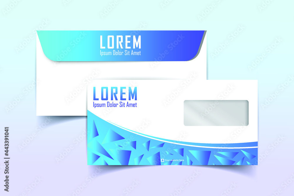 DL Envelope template. DL size envelope template. International standard ...