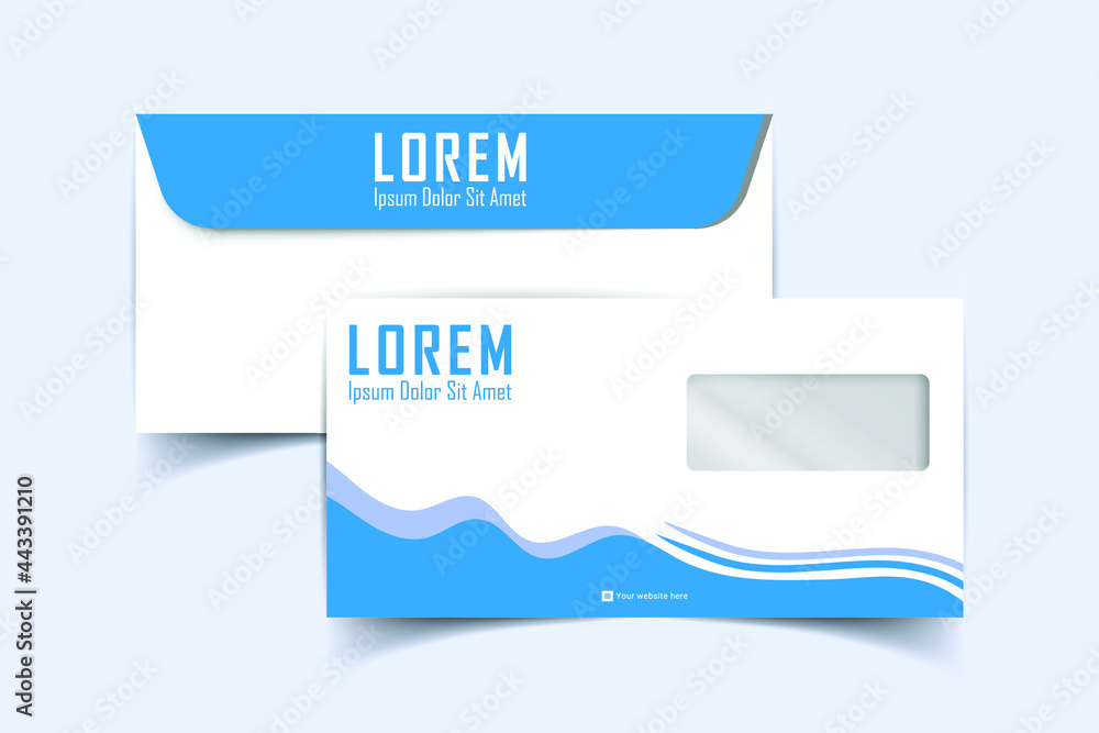 DL Envelope template. DL size envelope template. International standard ...