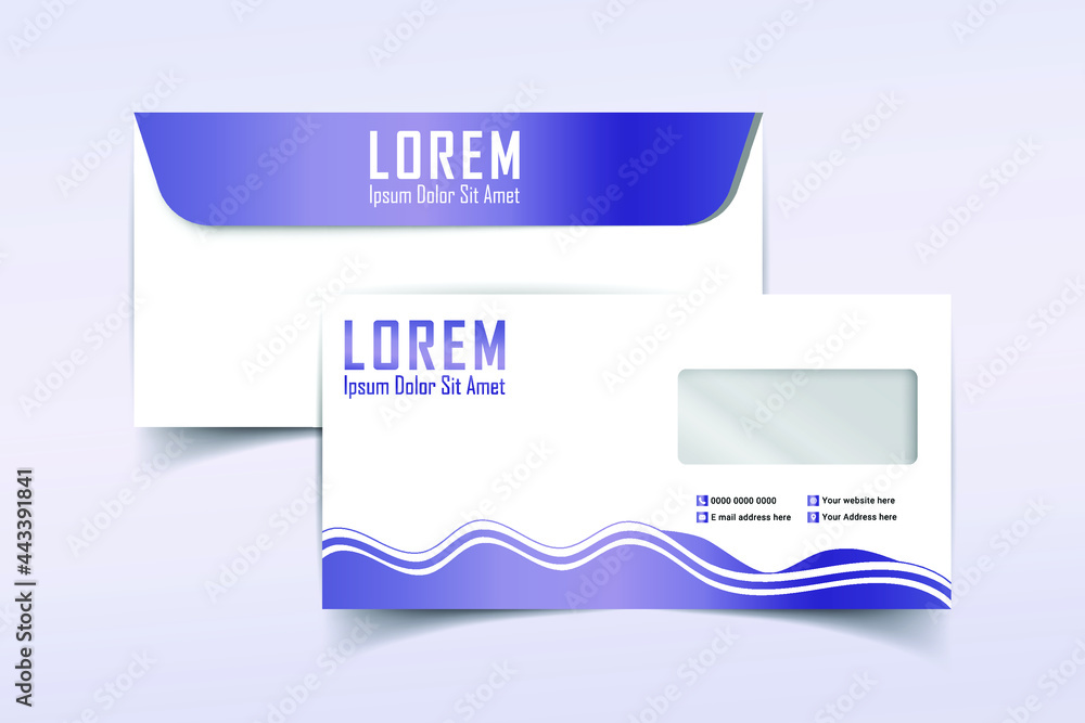 DL Envelope template. DL size envelope template. International standard ...