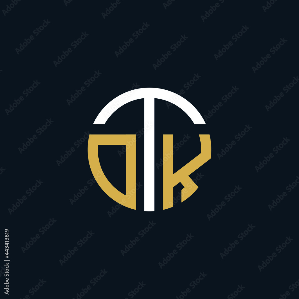OTK logo, OTK icon, OTK vector, OTK monogram, OTK letter, OTK ...