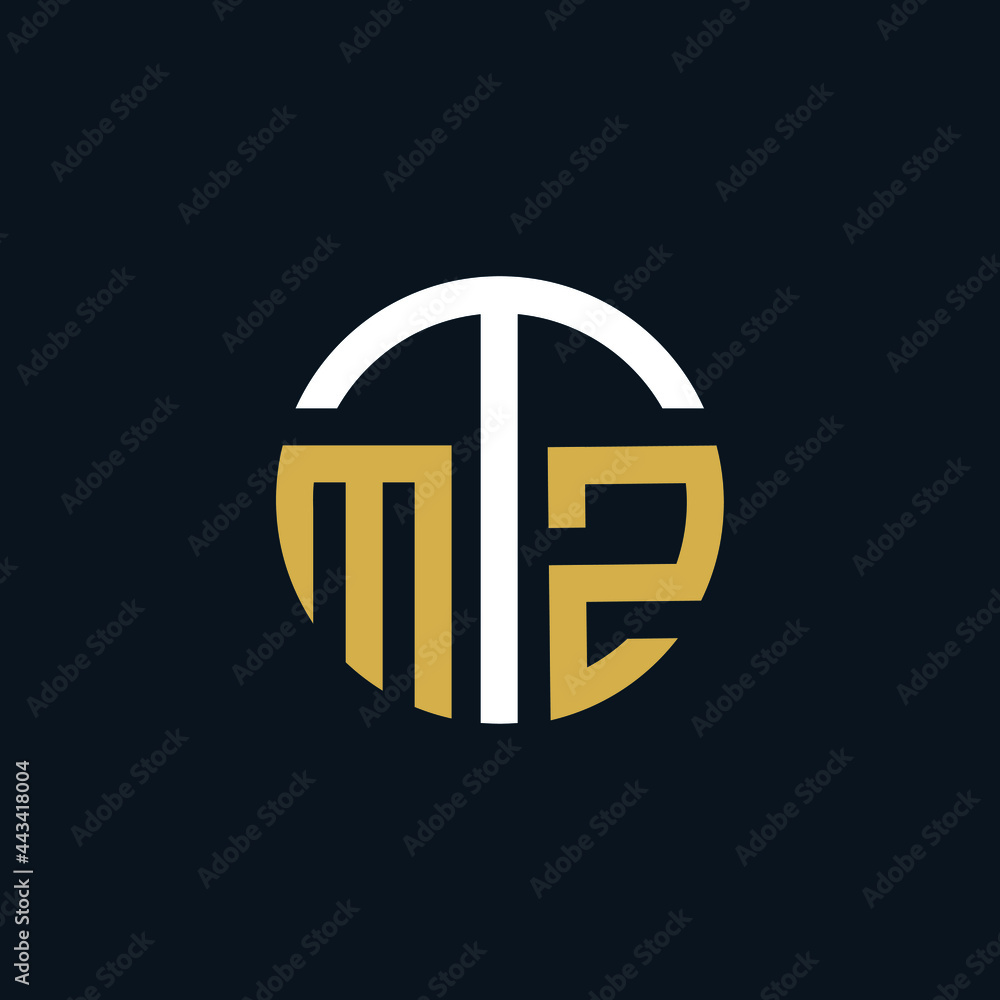 Vetor de MTZ logo, MTZ icon, MTZ vector, MTZ monogram, MTZ letter, MTZ ...