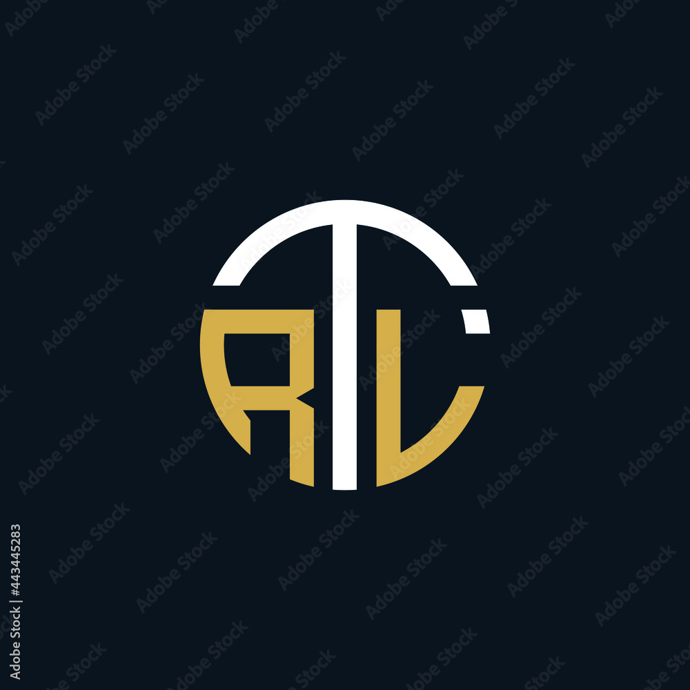 RTL logo, RTL icon, RTL vector, RTL monogram, RTL letter, RTL ...