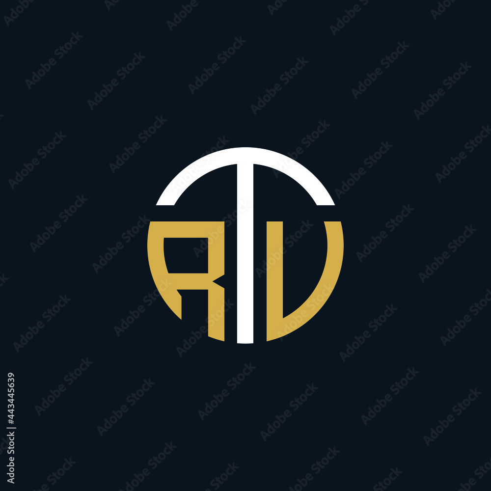 RTV logo, RTV icon, RTV vector, RTV monogram, RTV letter, RTV ...