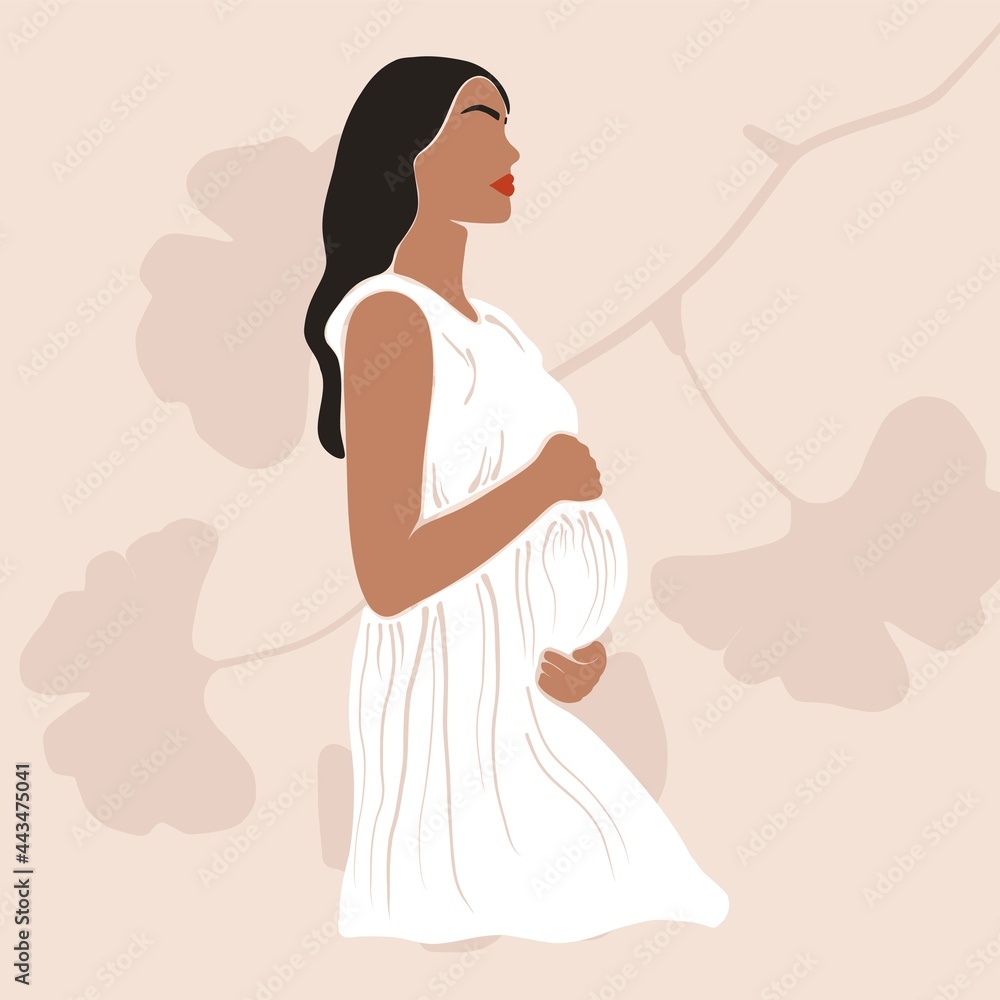 Pregnant Woman Art