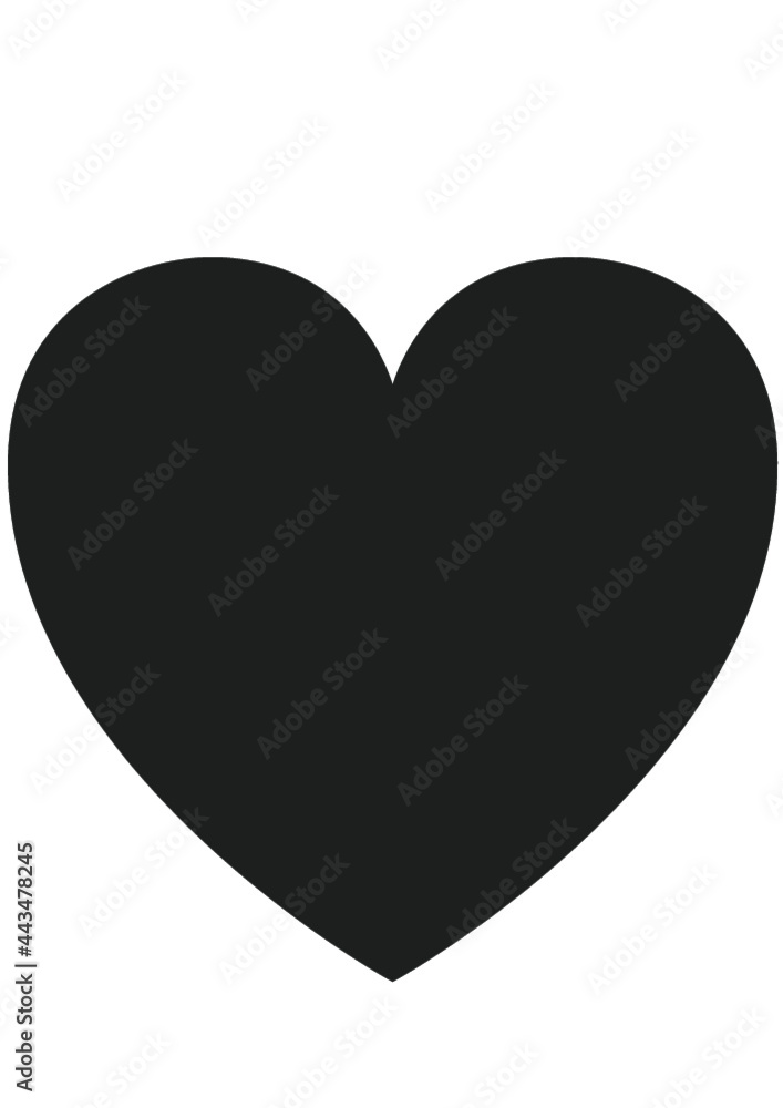 set svg heart, svg sketch heart, silhouette, simple hearts, svg ...