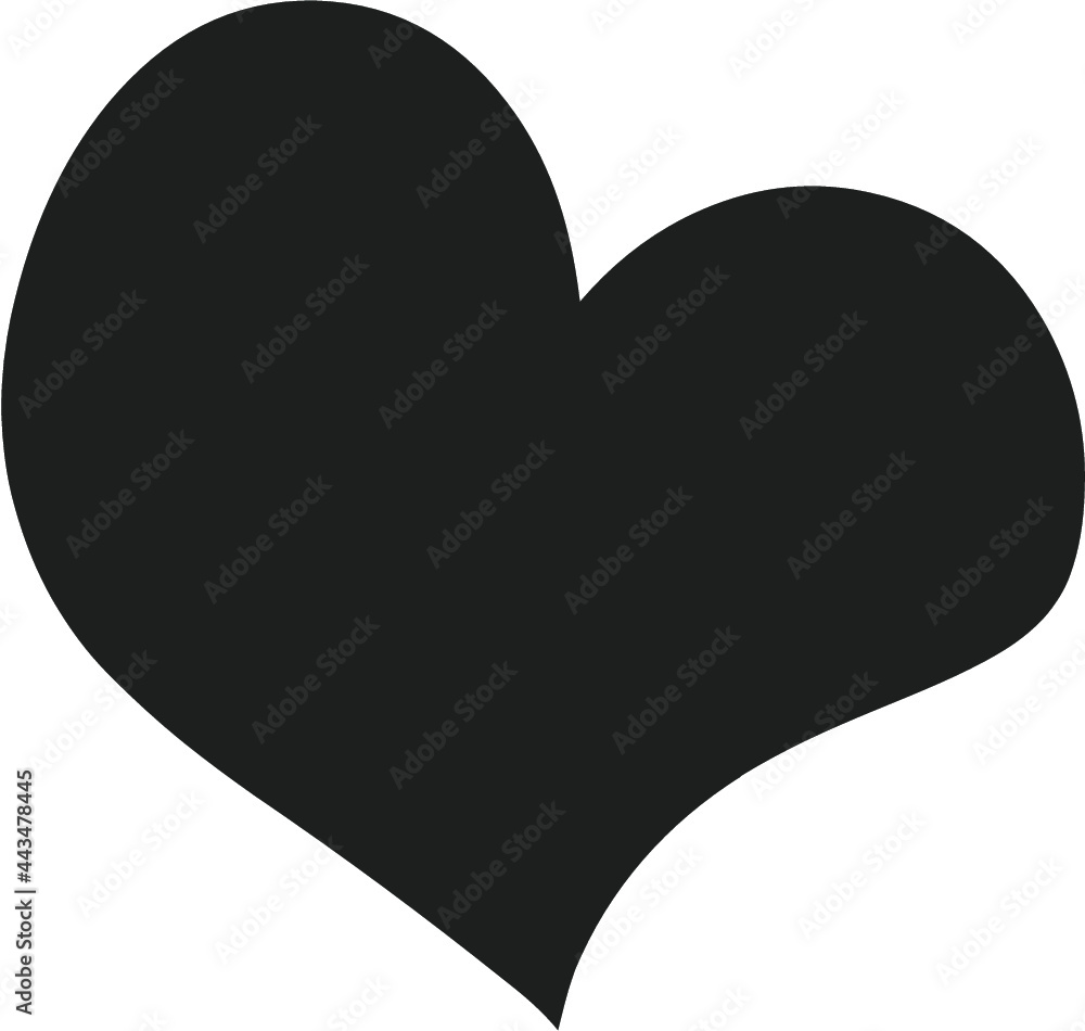set svg heart, svg sketch heart, silhouette, simple hearts, svg ...