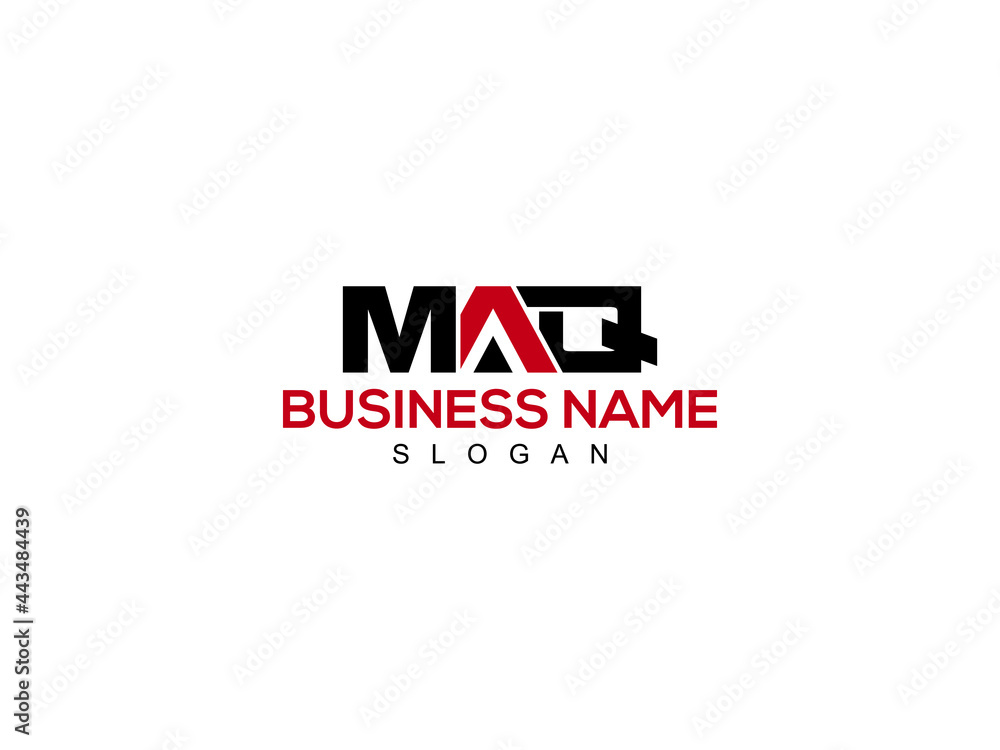 Letter MAQ Logo Icon Vector Image Design For Your Business Stock Vector ...