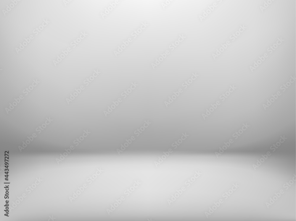 Abstract Studio room background. White studio backdrop. Stock Vector ...