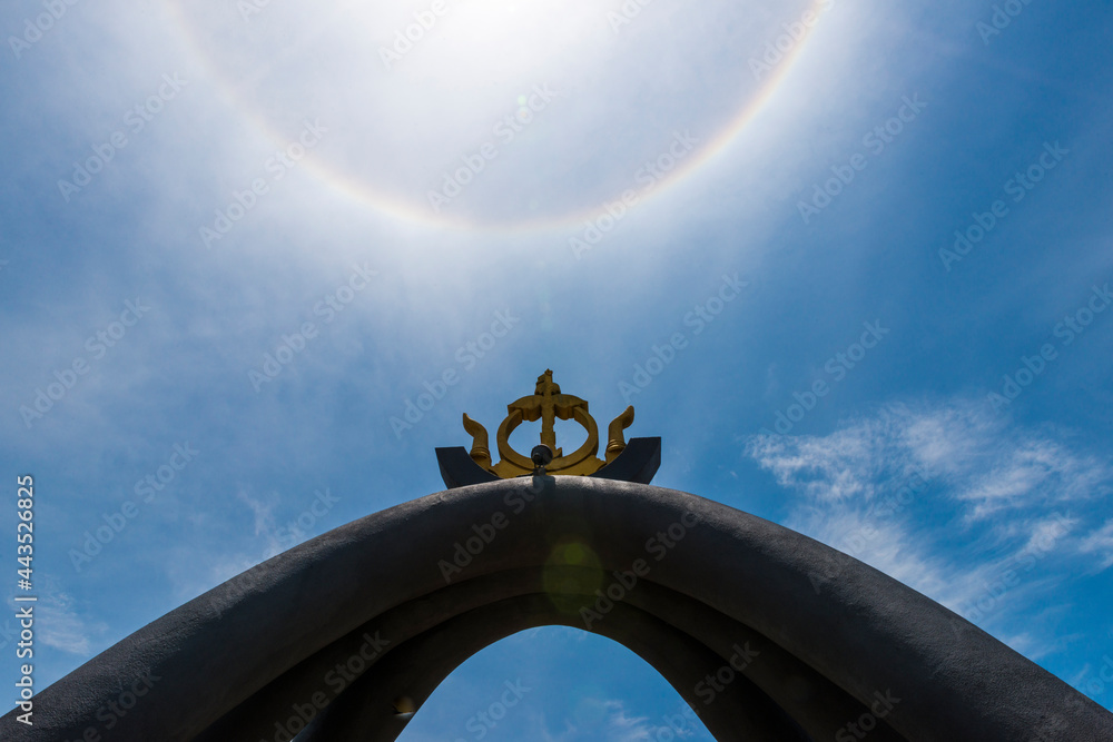 The Billionth Barrel Monument Stock Photo | Adobe Stock