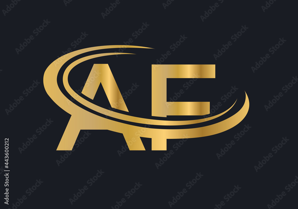 Modern AF Logo Design for business and company identity. Creative AF ...