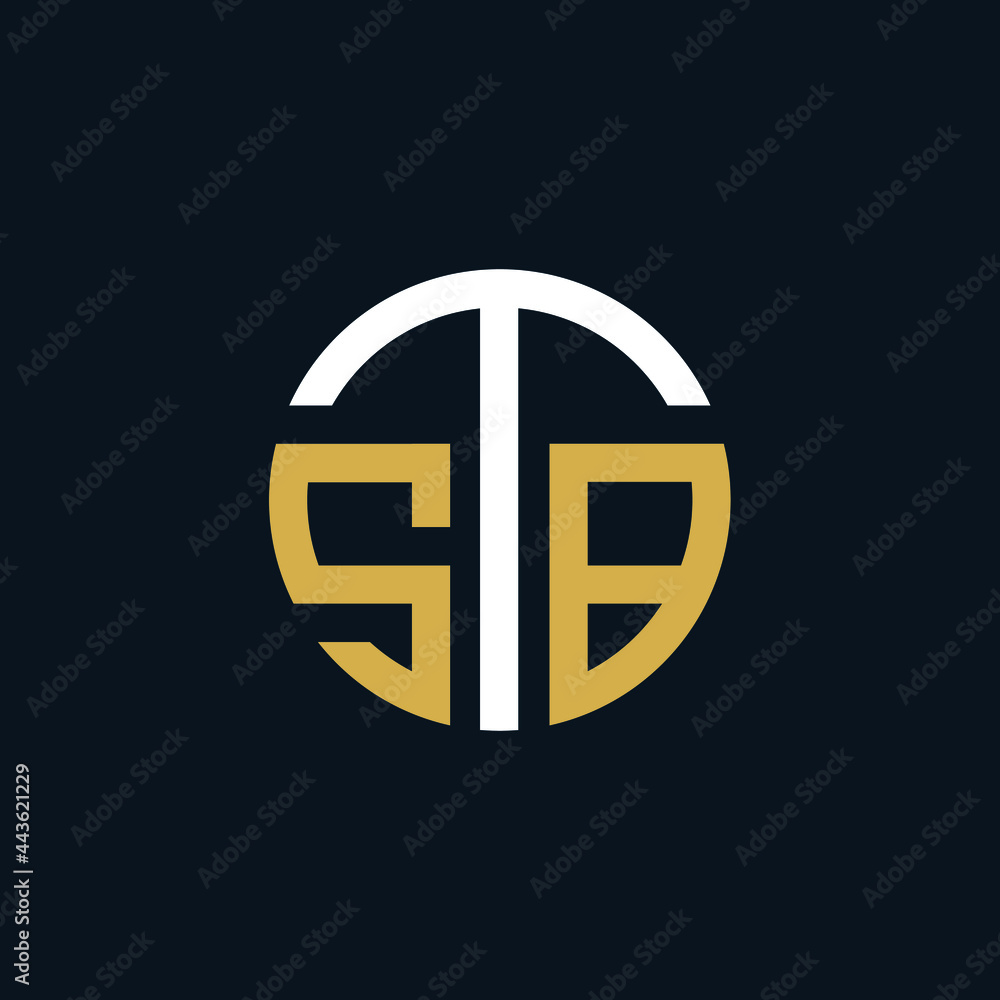 STB logo, STB icon, STB vector, STB monogram, STB letter, STB ...