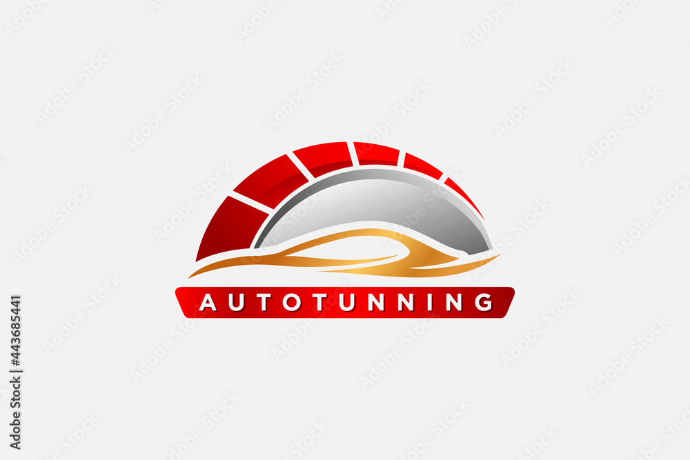 luxury automotive tuning and detailing logo .car illustration logo ...
