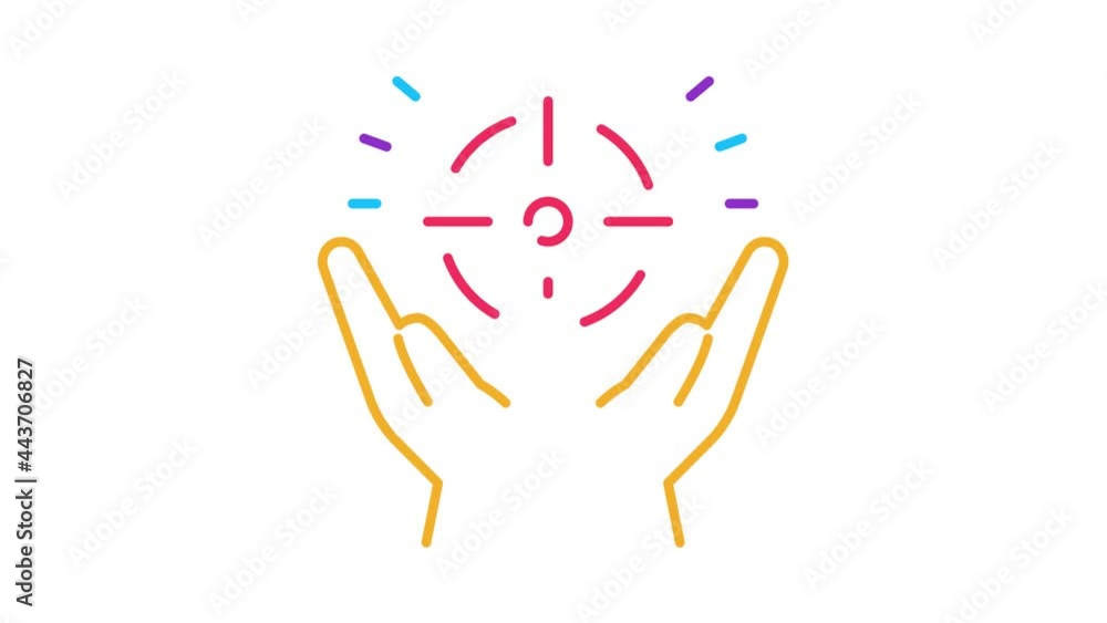 exaltation of purpose Icon Animation. color exaltation of purpose ...