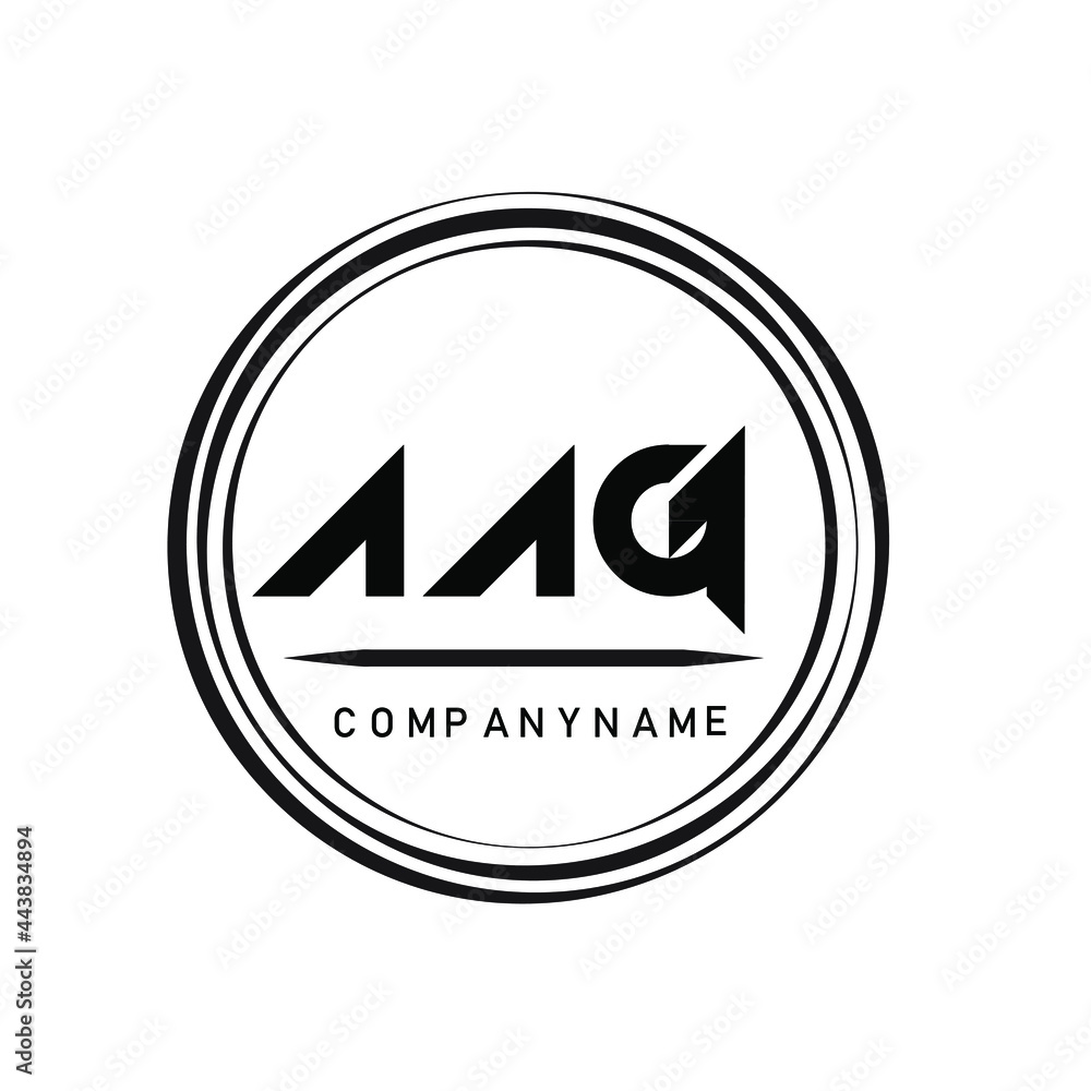 AAG alphabet letter logo for company.creative letter logo for t-shirt ...