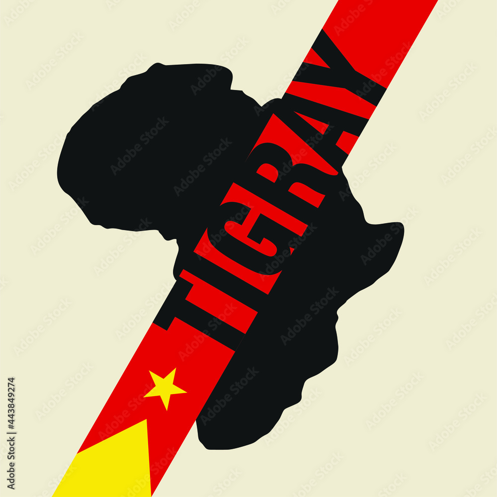 Tigray Symbol of Nation. Region in Ethiopia Africa. Vector Illustration ...