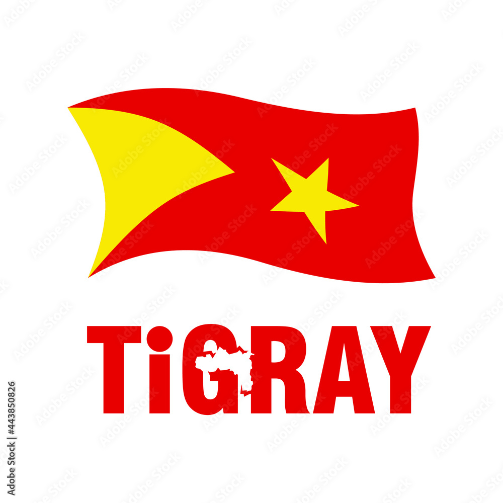 Tigray Symbol of Nation. Region in Ethiopia Africa. Vector Illustration ...