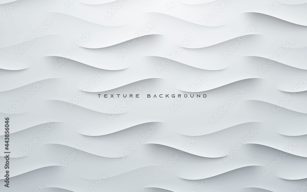 Dynamic wavy light and shadow gray background Stock Vector | Adobe Stock