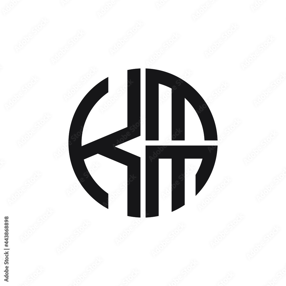 KMM logo KMM icon KMM vector KMM monogram KMM letter KMM minimalist KMM ...