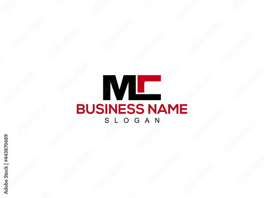 Letter MC Logo, Creative mc Logo Icon Vector Image Design For Company ...