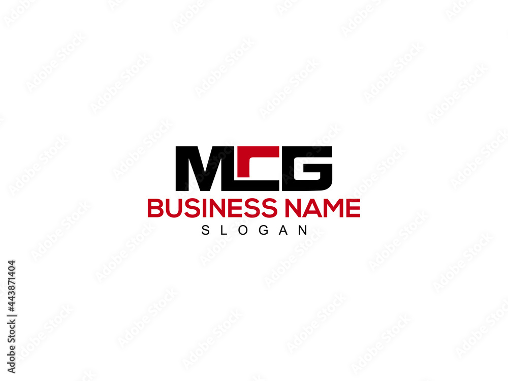 Letter MCG Logo Icon Vector Image Design For Company or Business Stock ...