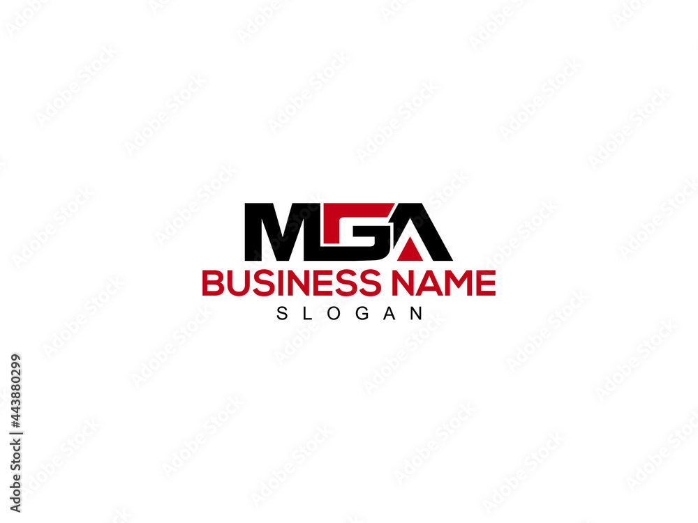 Letter MGA Logo Icon Vector Image Design For Your Business Stock Vector ...