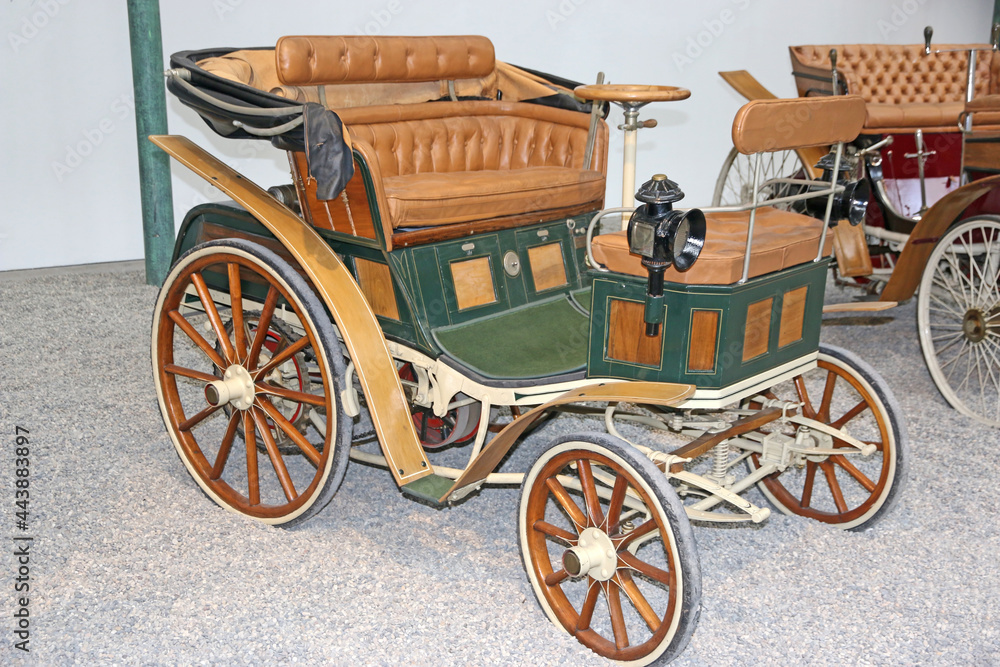 Vintage carriage car Stock Photo | Adobe Stock