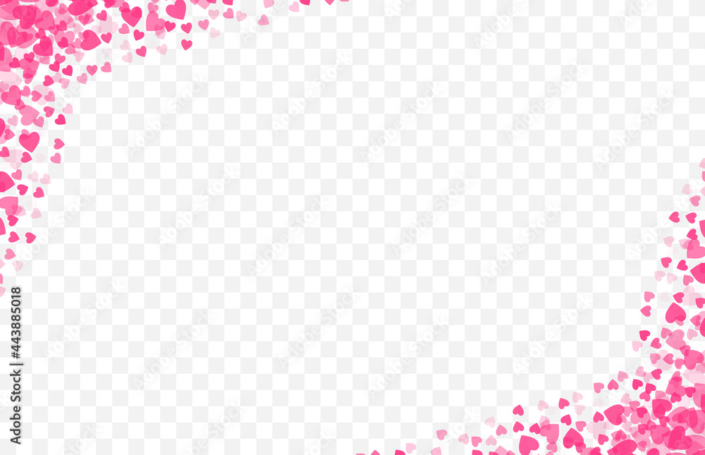 Heart Frame, Border Illustration For Decoration Stock Vector | Adobe Stock