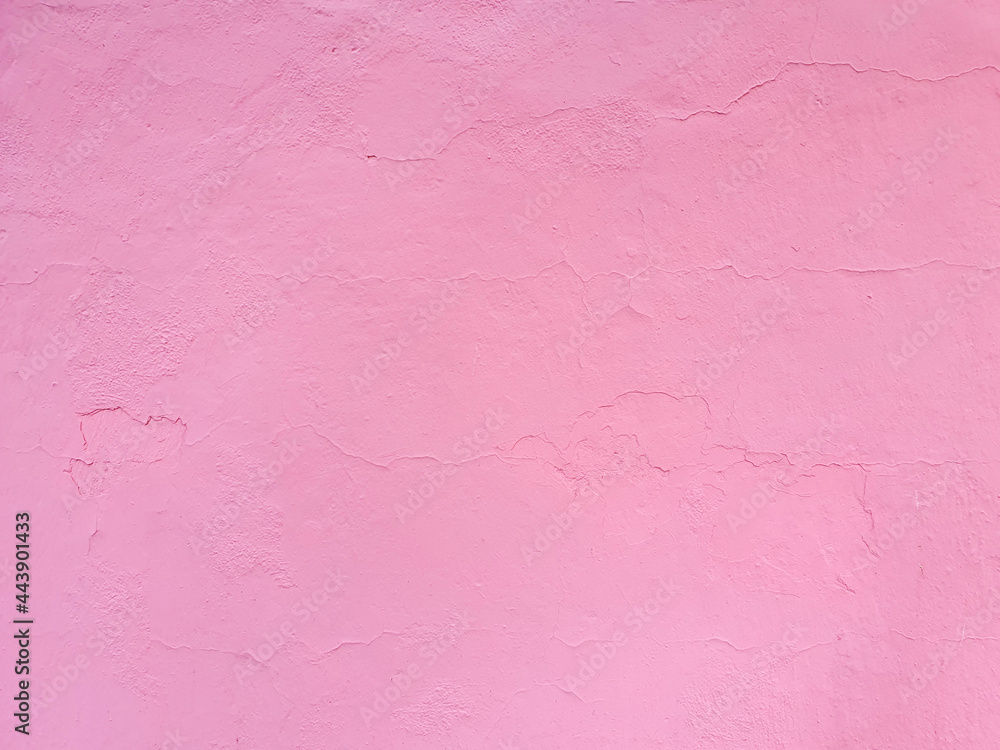 Texture of rough cracked pink stucco texture background. Decorative ...