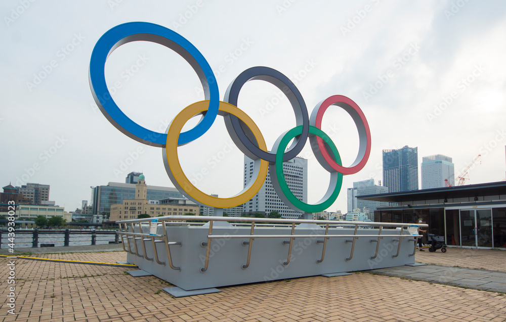 Minatomirai/Yokohama City/Kanagawa Prefecture/Japan - july 7,2021 ...