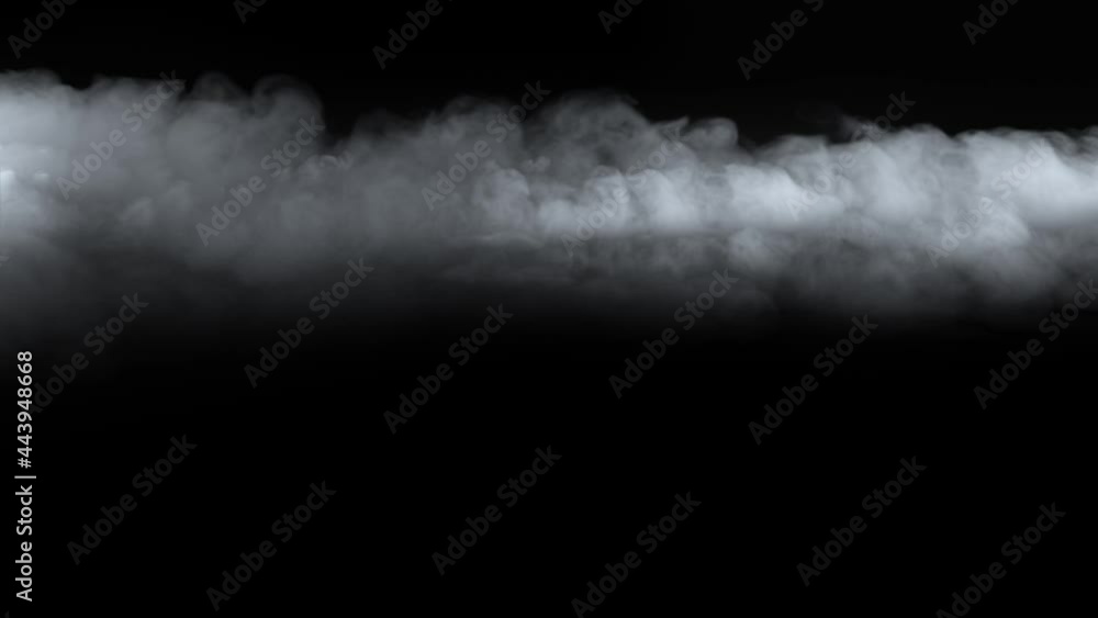 Vidéo Stock realistic smoke clouds from dry ice smoke storm stmosphere ...