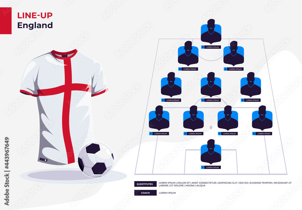 Vector illustration of the presentation template for the starting line ...