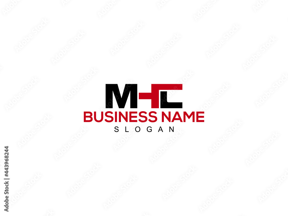 Letter MHC Logo Icon Vector Image Design For Company or Business Stock ...