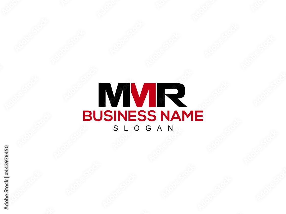 Letter MMR Logo Icon Vector Image Design For Company or Business Stock ...