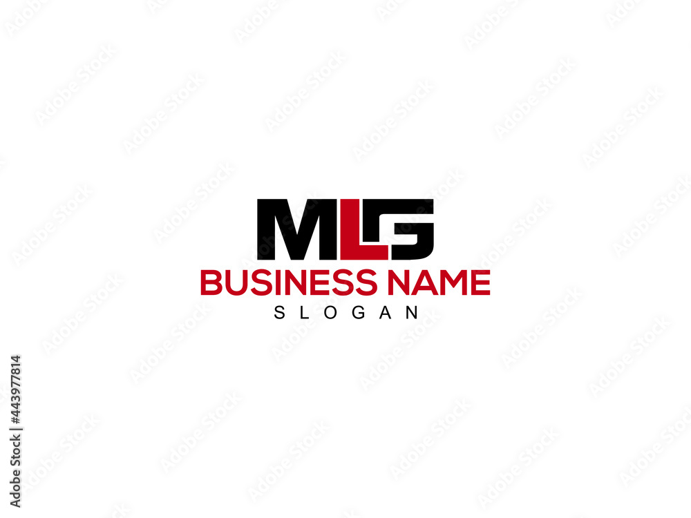 Letter MLG Logo Icon Vector Image Design For Company or Business Stock ...